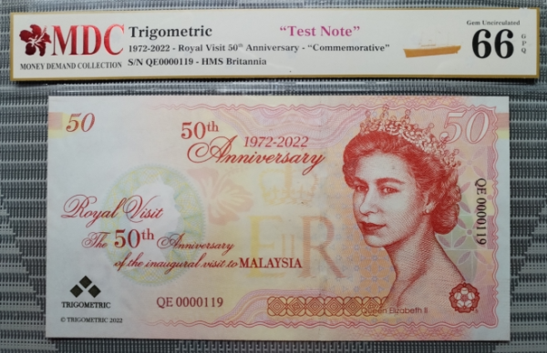 1972-2022 Trigometric , 50th Anniversary - "Commemorative" 《 MDC Graded ...