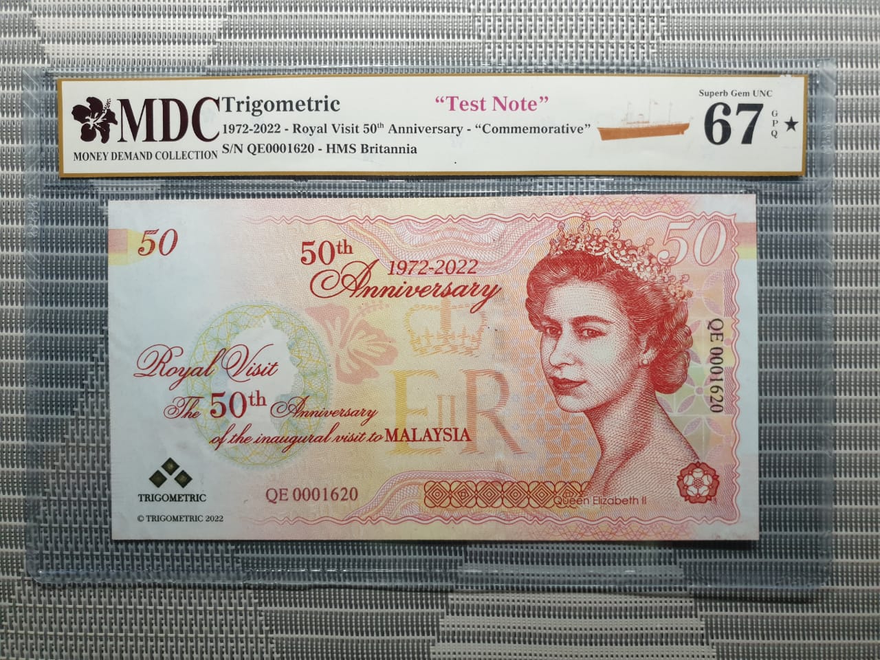 1972-2022 Trigometric , 50th Anniversary - "Commemorative" 《 MDC Graded ...