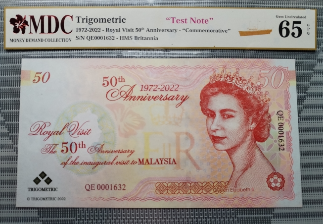 1972-2022 Trigometric , 50th Anniversary - "Commemorative" 《 MDC Graded ...