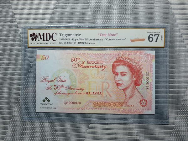 1972-22 Trigometric - 50th Anniversary "Commemorative" “Test Notr ...