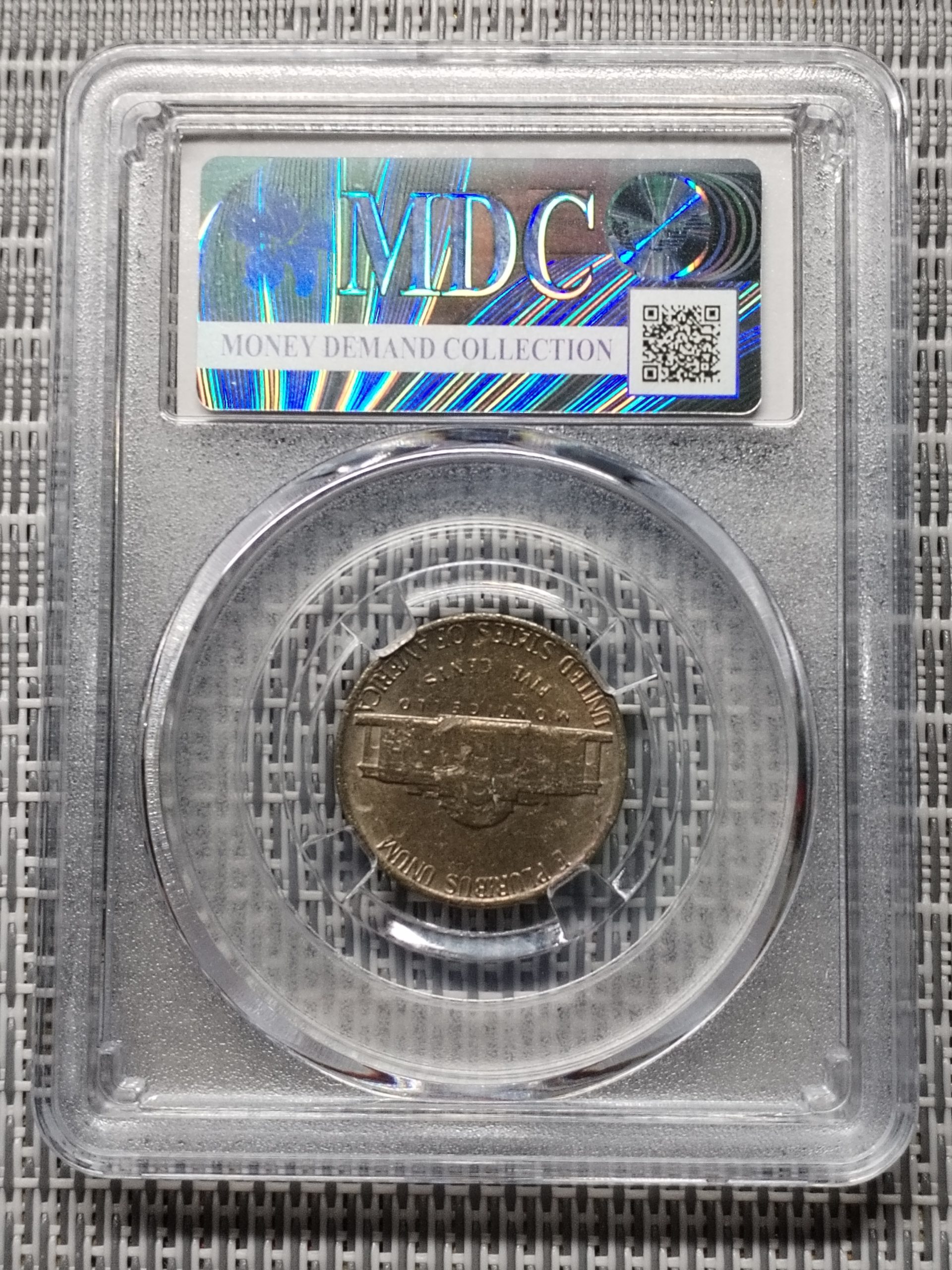 1981-P United States 5c 《 MDC Graded AU 53 》 - Money Demand Collection