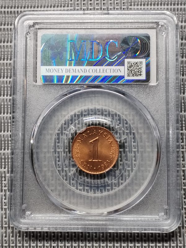 1981 Malaysia 1c "Parlimen" 《 MDC Graded MS 65 RB 》 - Money Demand ...