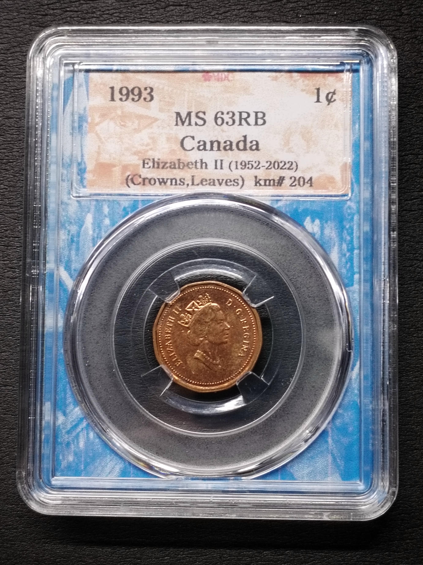 1993 Canada 1 Cent - Money Demand Collection