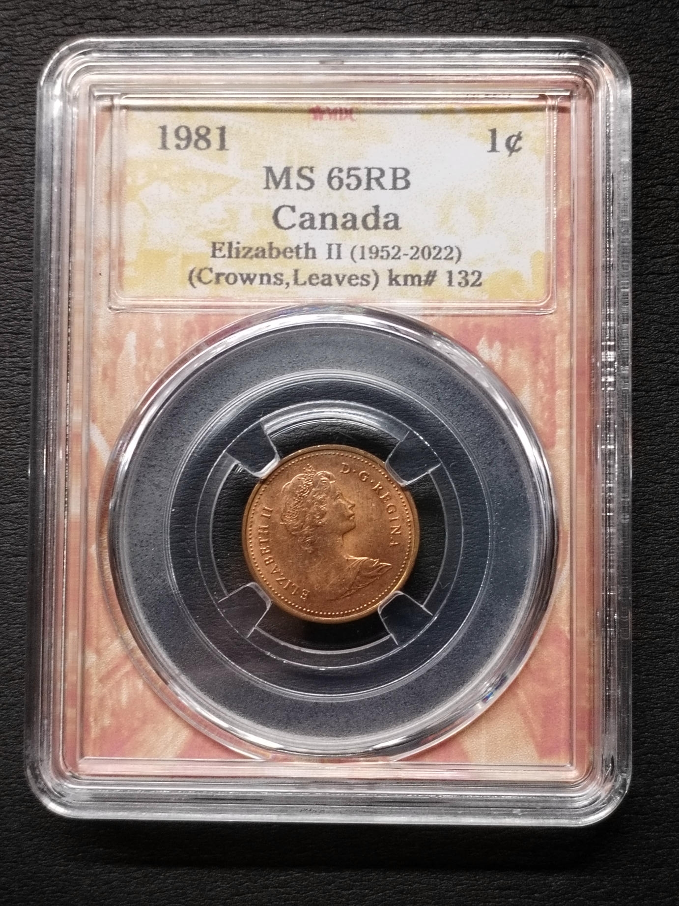 1981 Canada 1 Cent - Money Demand Collection