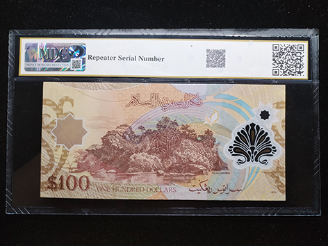 2013 Brunei 100 Ringgit - Money Demand Collection