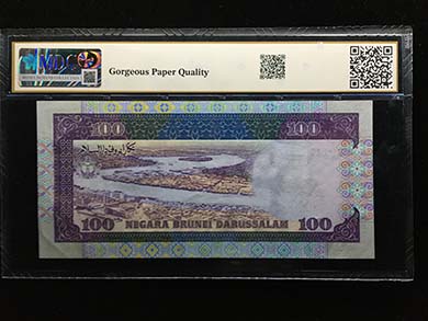 1989-1994 Brunei 100 Ringgit - Money Demand Collection