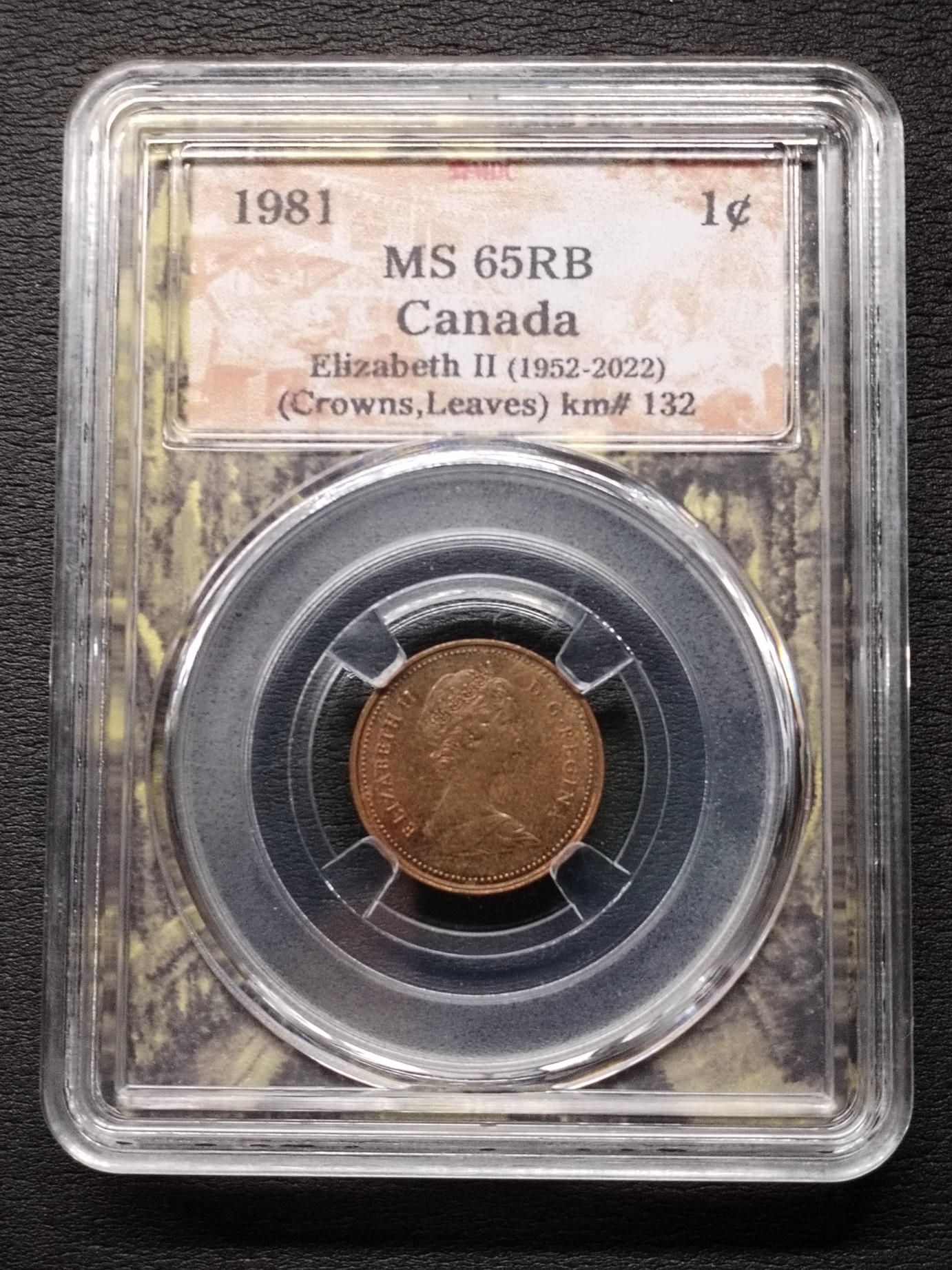 1981 Canada 1 Cent - Money Demand Collection