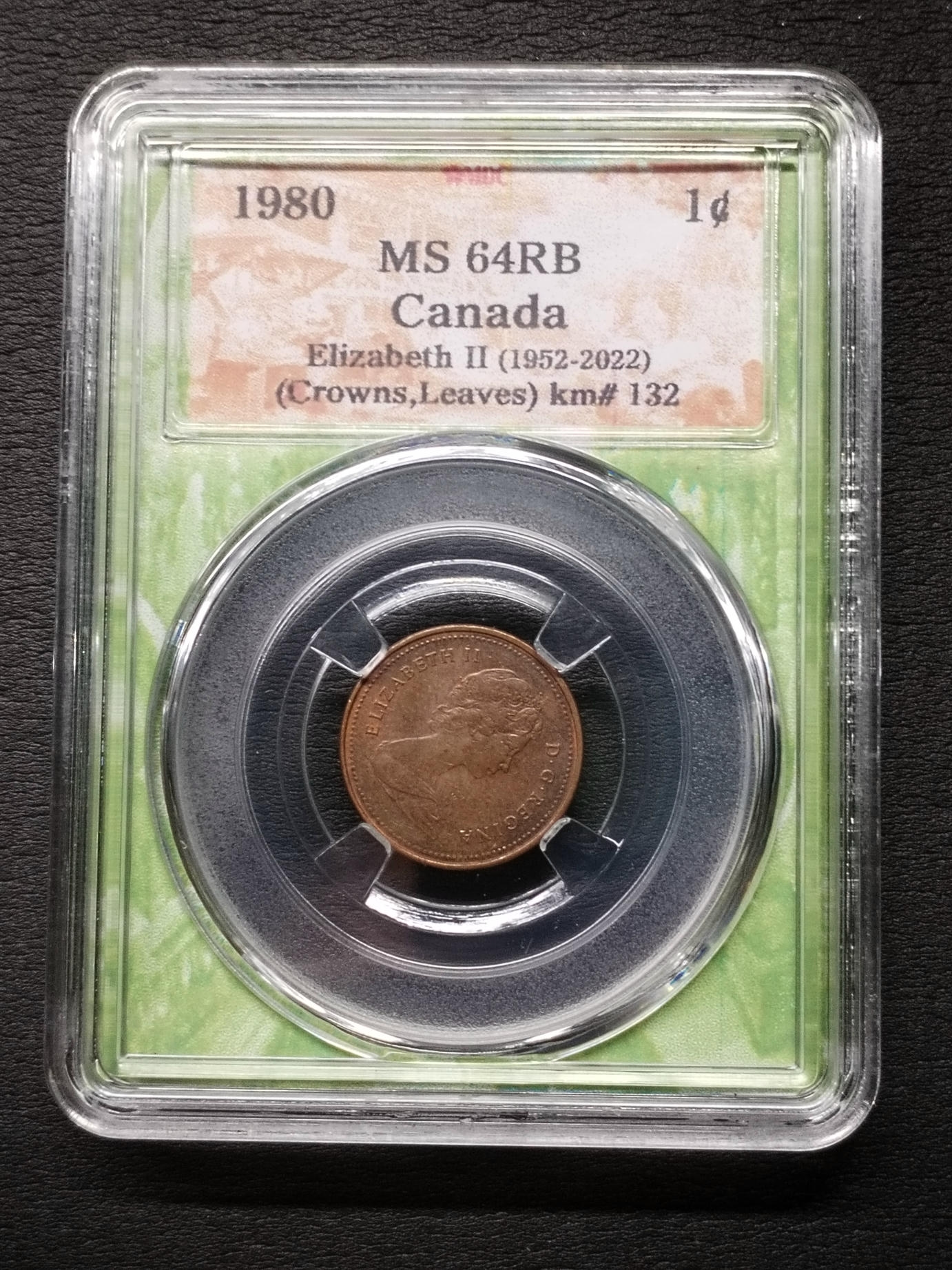 1980 Canada 1 Cent - Money Demand Collection
